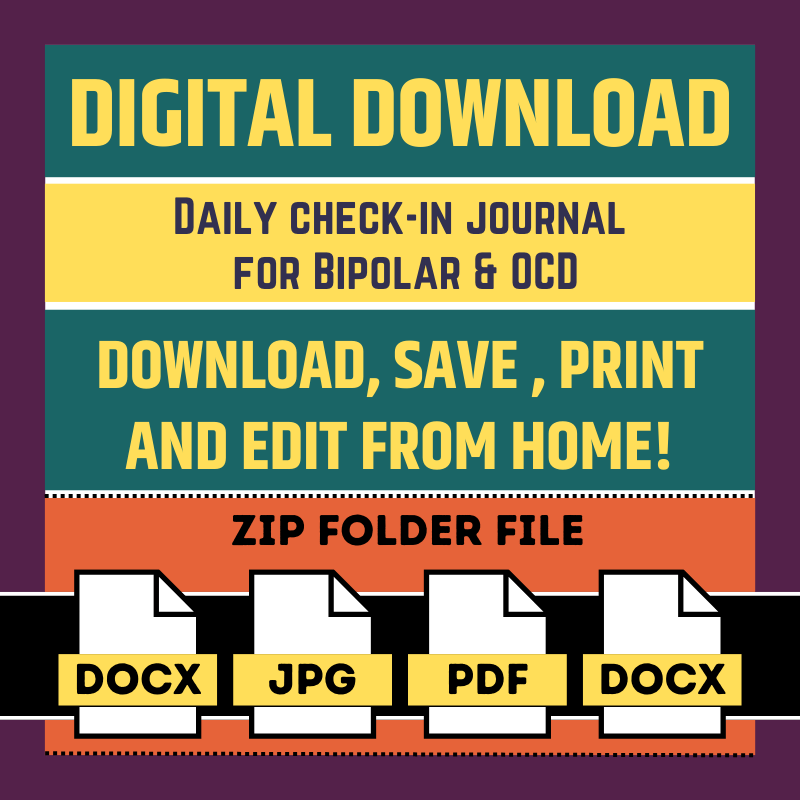Daily check-in for bipolar & OCD – Chameleon Nature